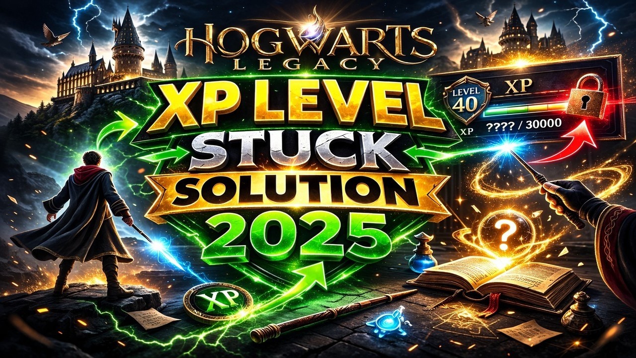 Hogwarts Legacy XP LEVEL STUCK solution 2025, A fort for achievement ...