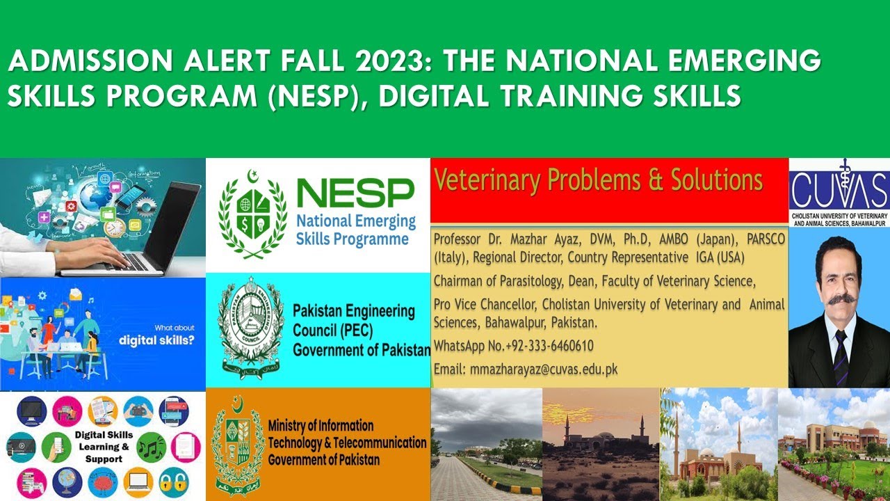 Admission ALERT fall 2023: The National Emerging Skills Program (NESP ...