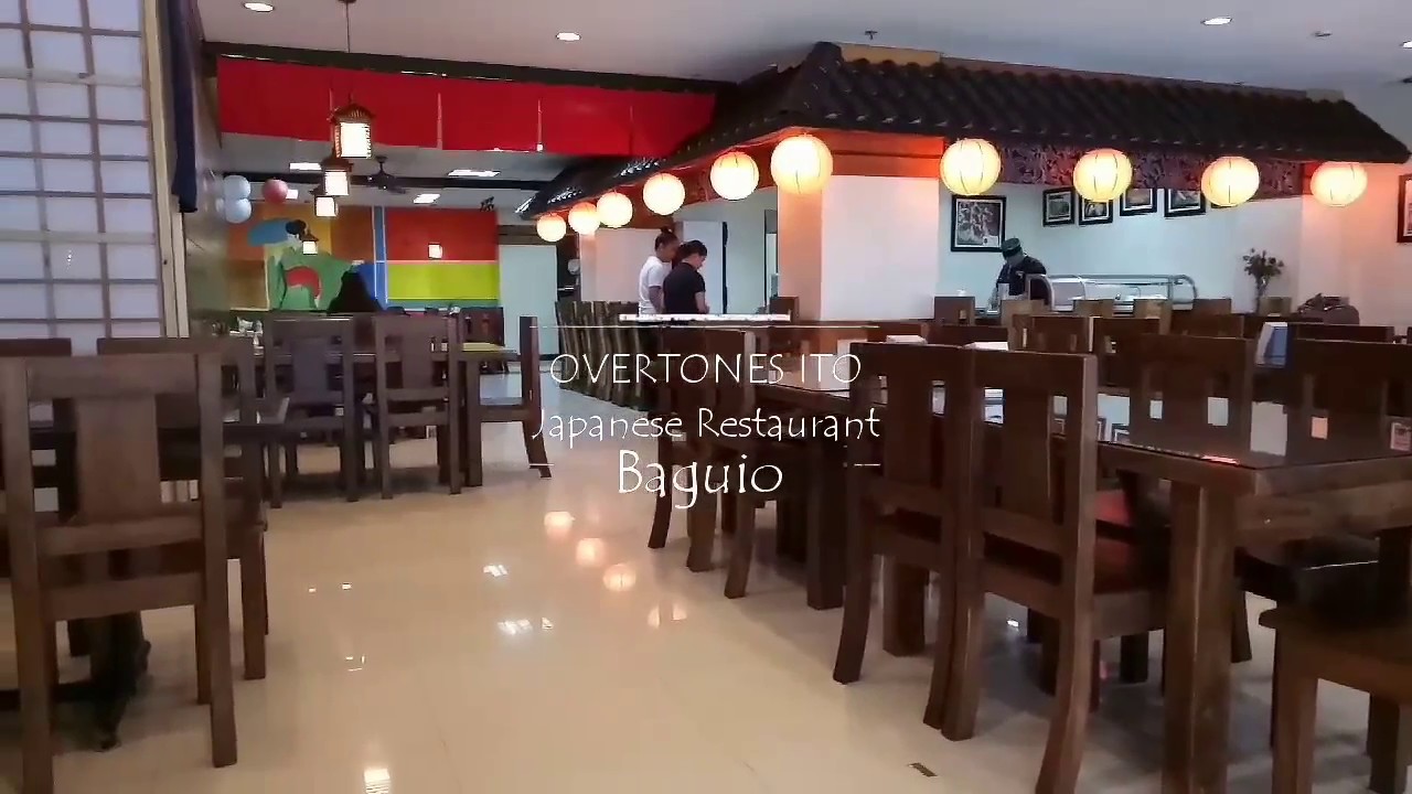 Overtones Ito Japanese Restaurant (Burnham Branch CLOSED) | Baguio City ...