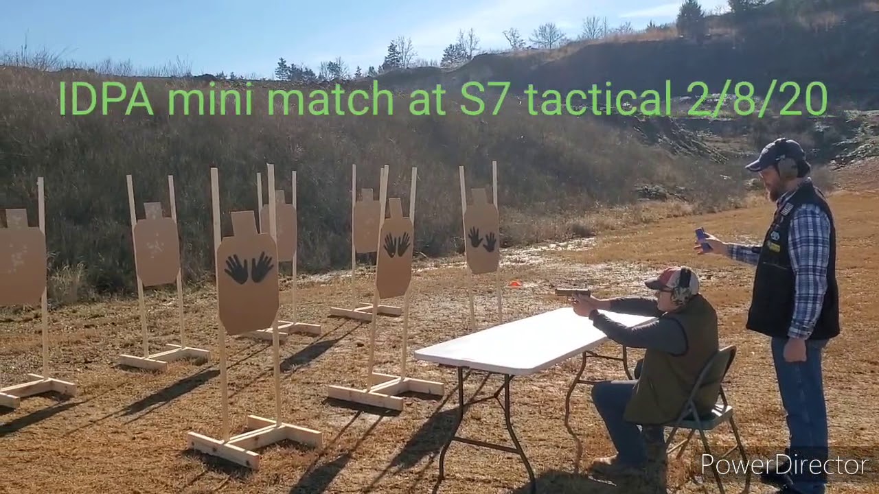 S7 Tactical IDPA mini match - YouTube