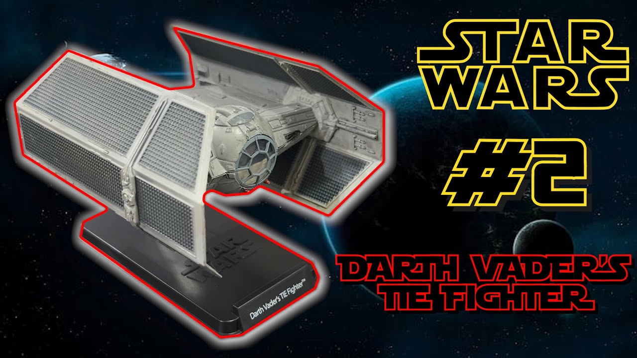 STAR WARS VEICOLI e ASTRONAVI #2 - DARTH VADER'S TIE FIGHTER! De ...