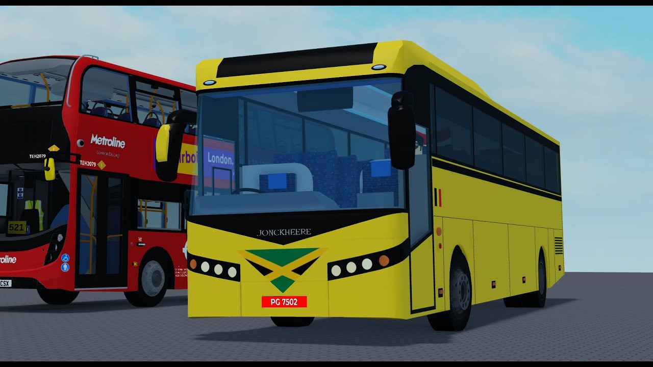 Roblox JUTC Jonckheere JHV Bus Coach Testing - YouTube