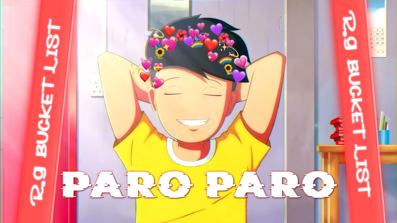 @R.G Bucket List | NEJ PARO || Rg bucket list status || Nej Paro song ...