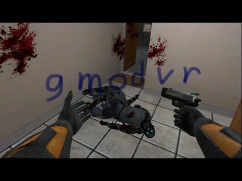 Playing Garrys mod in VR + granny VR gmod - YouTube