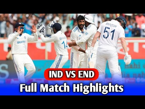 IND VS END 5th Test | Full Match Highlights | Day 2 | Rohit Sharma ...