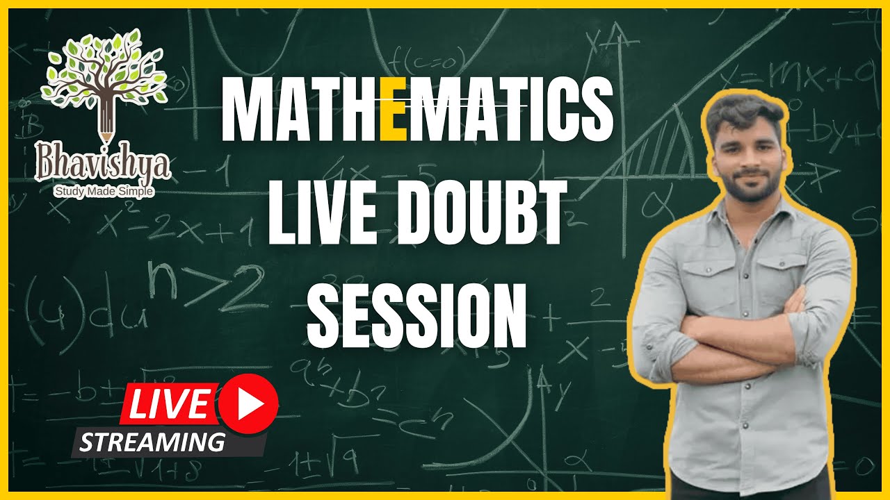 Class 10 Maths and Science | Live Doubt Solving Session | Bhavishya ...
