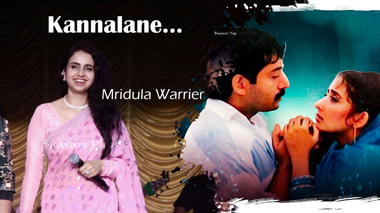 Kannalane Enadhu Kannai | Mridula Warrier Live - YouTube