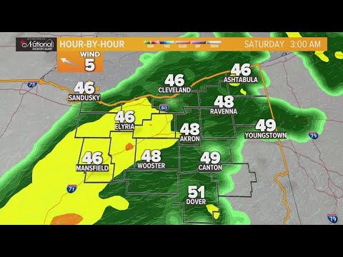Tracking rain for your weekend: Cleveland weather forecast for April 21 ...