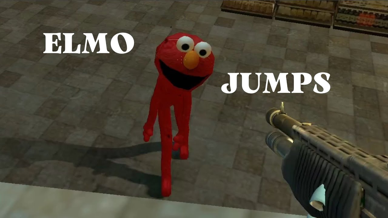 Poppy Playtime Chapter 3 Elmo Jumps or I Jump in Garry's Mod - YouTube