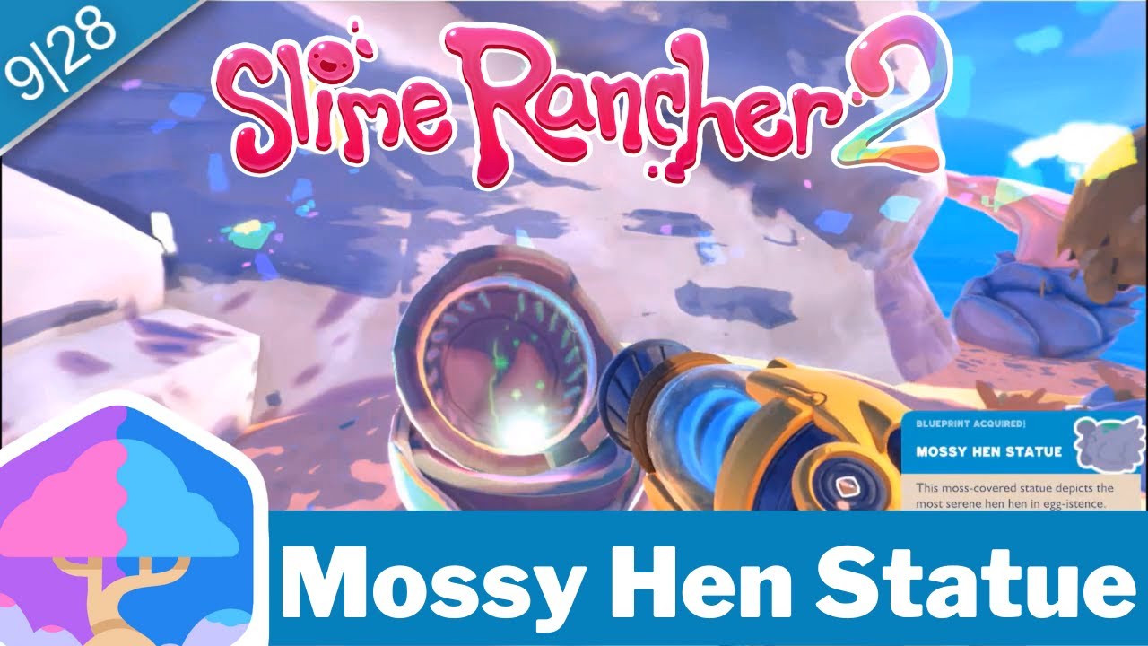 Slime Rancher 2 - Mossy Hen Statue [Treasure Pod] - YouTube