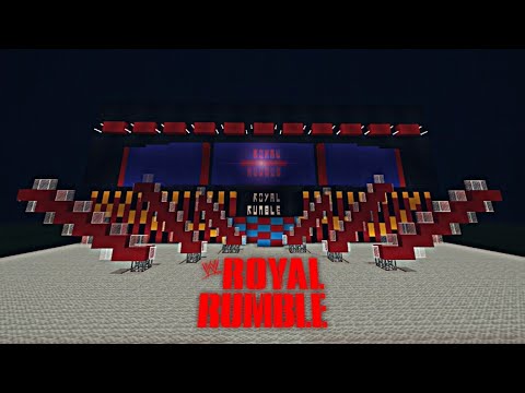 Minecraft || WWE Royal Rumble 2013 || stage - YouTube