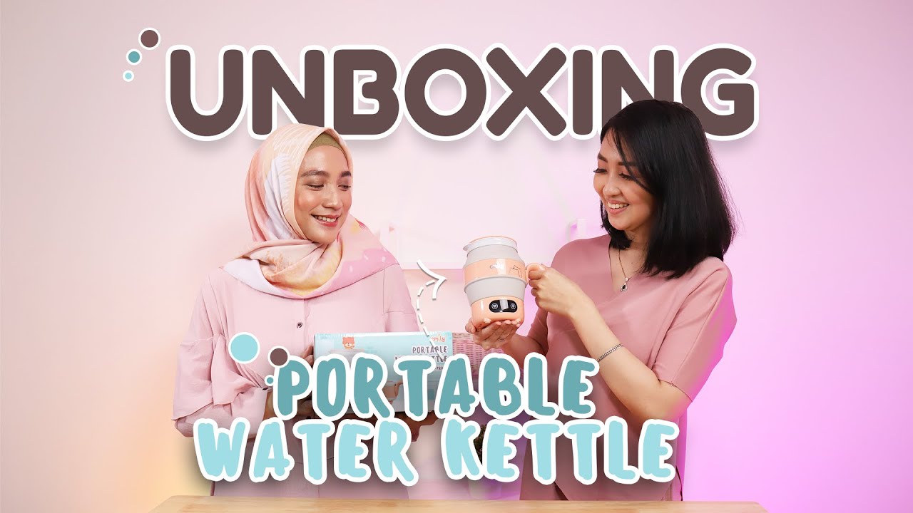 UNBOXING! Emily Portable Water Kettle - YouTube