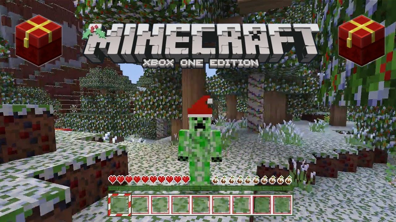 Playing Minecraft Xbox One Edition's BEST Festive Texture Pack in 2024 ...