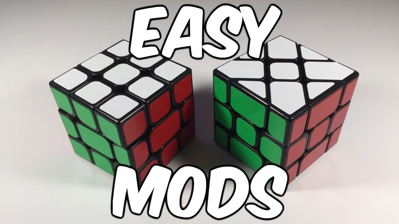 Cutter Cube & Fisher Cutter Cube - Easy 3x3 Mods! (No Epoxy/Tools ...
