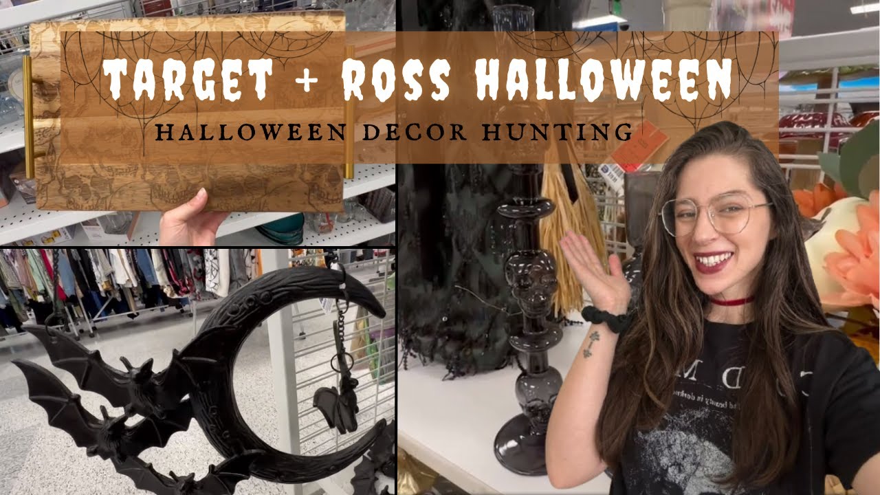 TARGET + ROSS HALLOWEEN WALK THRU 🦇🎃 - Halloween Decor Hunting @ Target ...