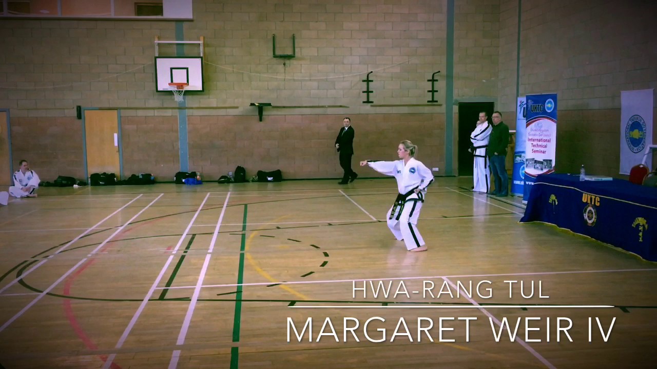 UKTC | ITF Scotland | Hwa Rang Tul | Margaret Weir | Taekwondo Pattern ...
