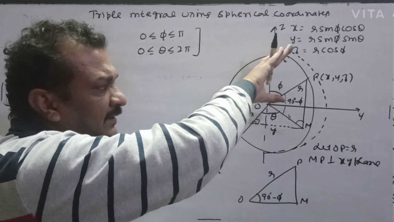 Triple Integral using Spherical Coordinates (Lecture-3) - YouTube