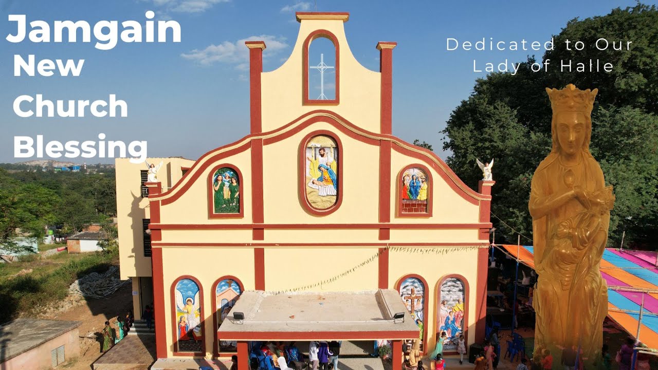 Ranchi Archdiocese/Jamgain New Church blessing Ceremony/19 Nov. 2023 ...