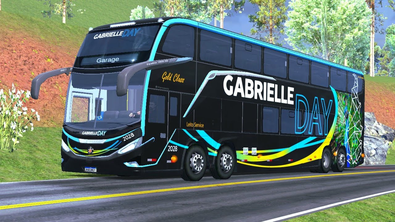 World Bus Driving Simulator - G8 1800 3D Bus | Top Class DD Bus Ride ...