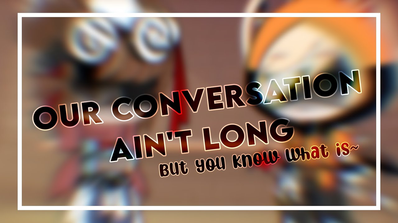 Our conversation ain't long || Dnf kinda || cringe af - YouTube
