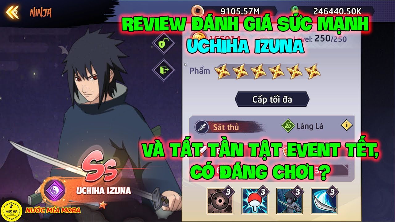 Huyền Thoại Nhẫn Giả - Review Đánh Giá Sức Mạnh UCHIHA IZUNA Và Tất Tần ...