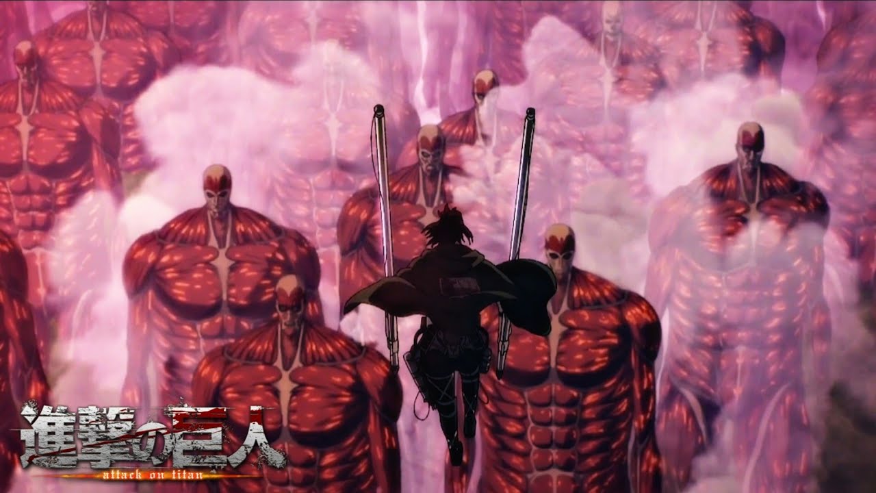 Titans truly are marvelous! ¦ Attack on Titan Season 4 Part 3 ep 01 ...