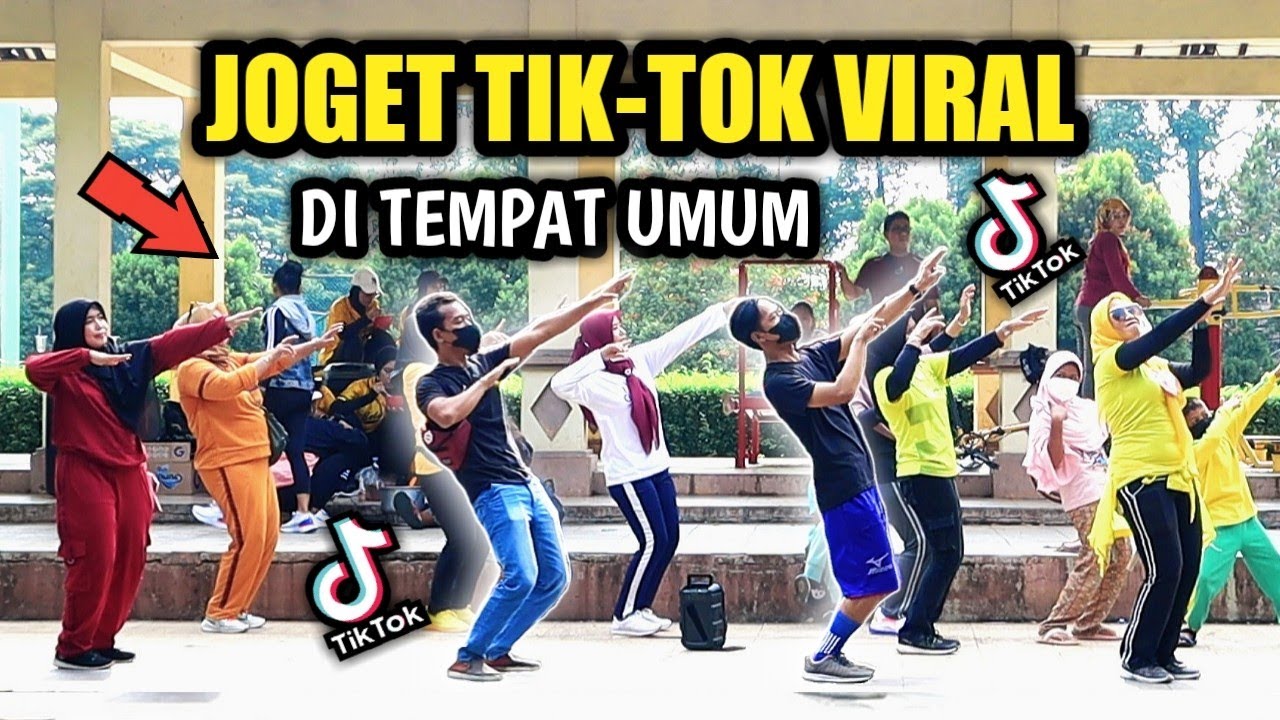 JOGET TIKTOK PARGOY VIRAL DI TEMPAT UMUM || YANG LAGI SENAM PAGI IKUT ...