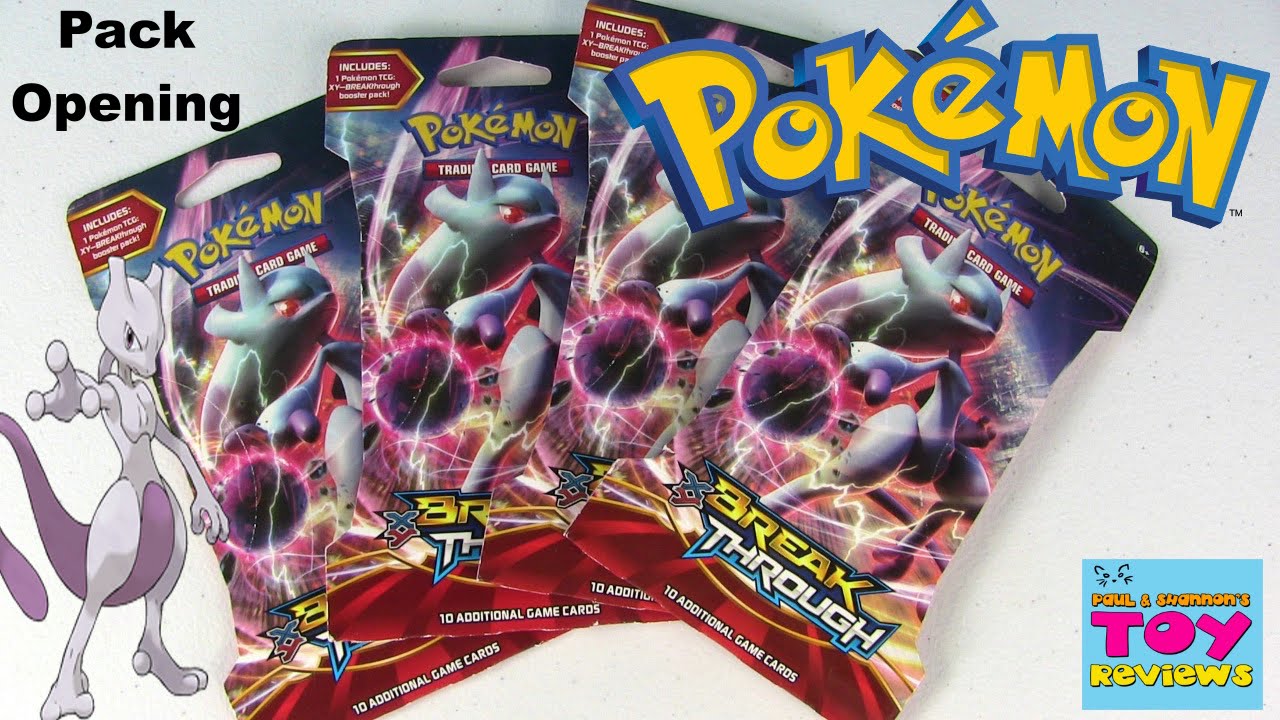 Pokemon Tuesday | XY Break Through Booster Pack Opening | PSToyReviews ...
