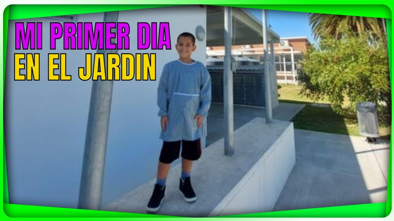 Mi primer dia en el jardin (kinder) para niños con superjuan JD - YouTube