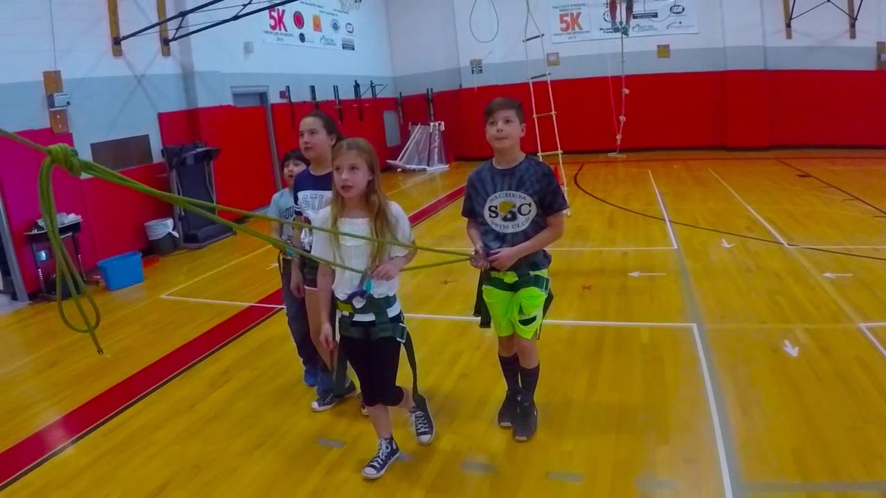Southold Climbing PE Class - YouTube