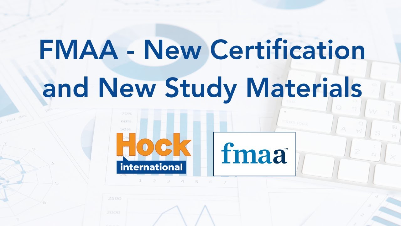 FMAA - New Certification and New Study Materials - YouTube