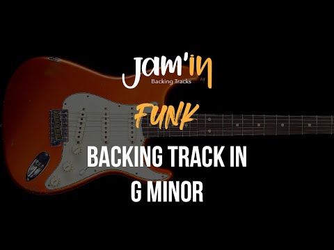 Funk Guitar Backing Track in G Minor