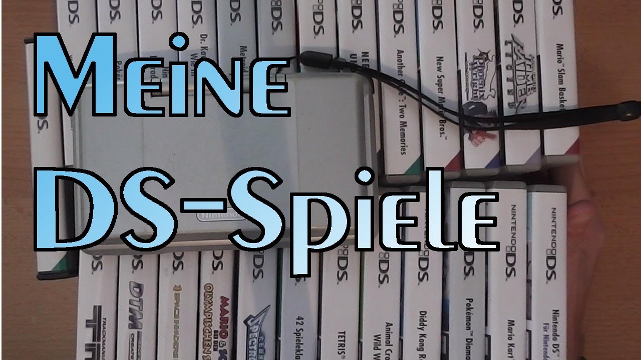 Meine DS-Spiele Collection [Full HD/GER] - YouTube