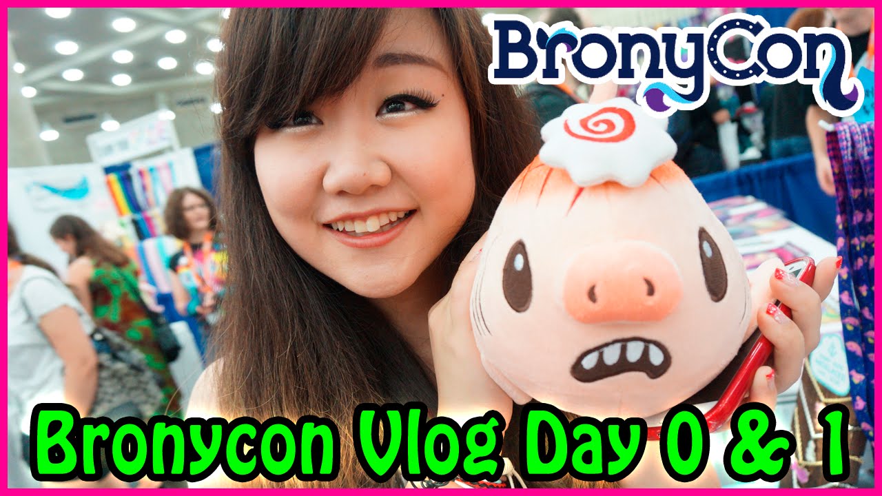 Bronycon 2015 Vlog Day 0&1 - Awesome hotel, Meeting friends and all the ...