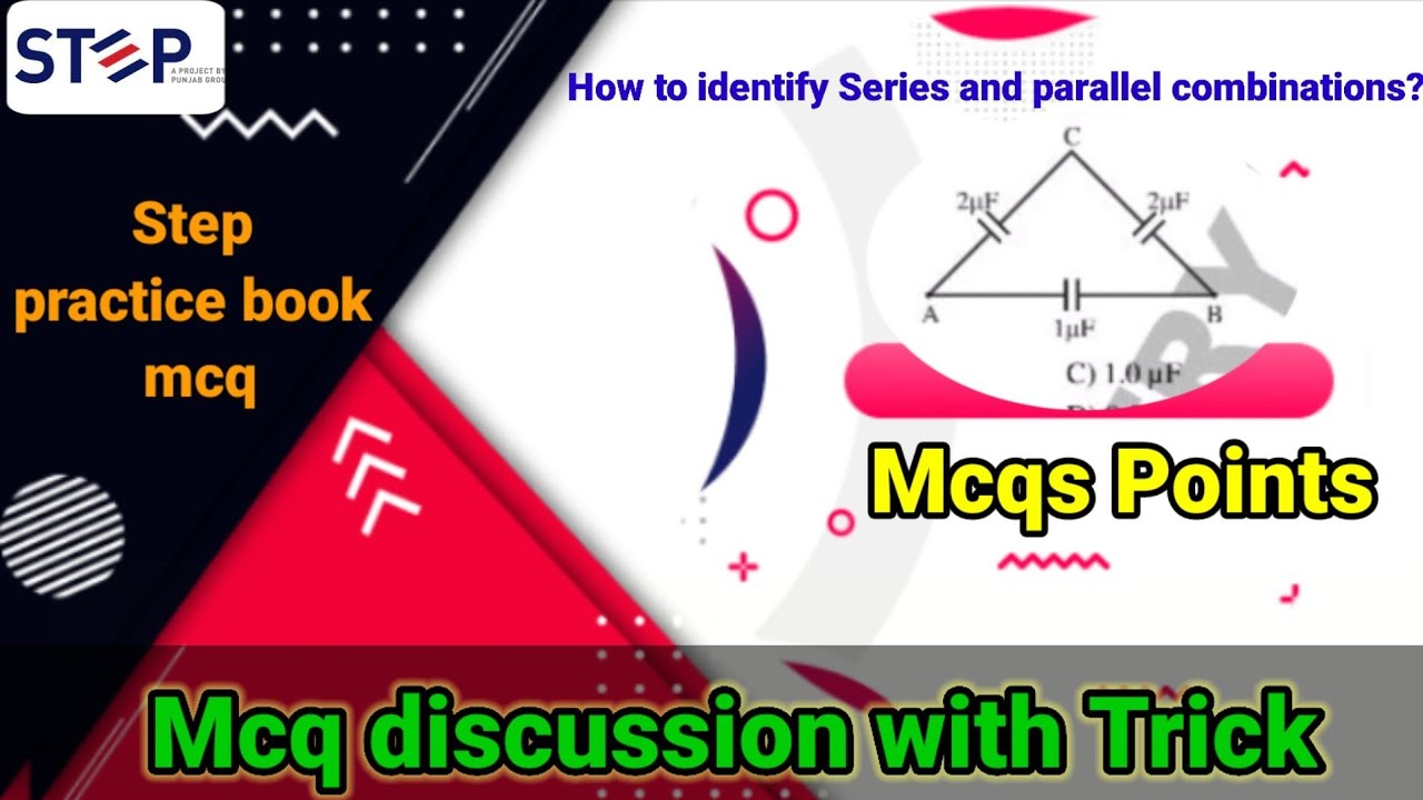 Capacitance mcq with Trick | electrostatic class 12 mcq | mdcat 2022 ...