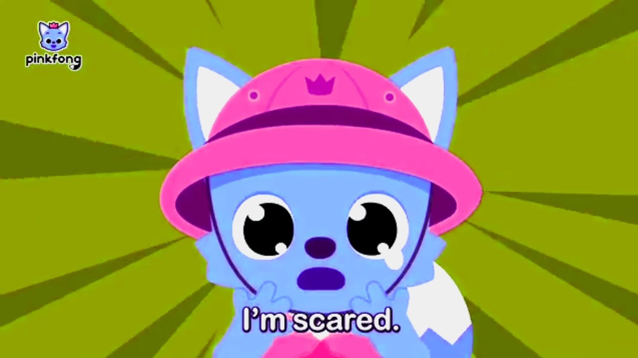 I'm scared Pink fong effects (mirror+reverse) - YouTube