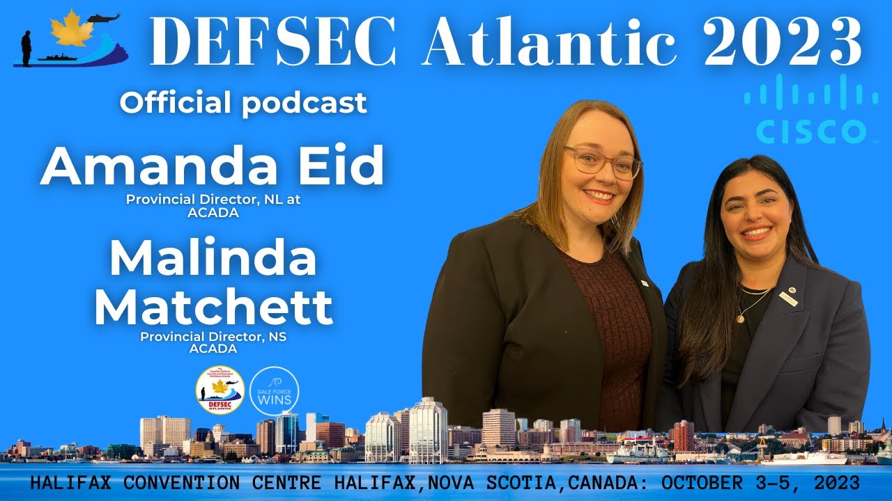 Amanda Eid & Malinda Matchett - ACADA - #DEFSECAtlantic2023 - YouTube