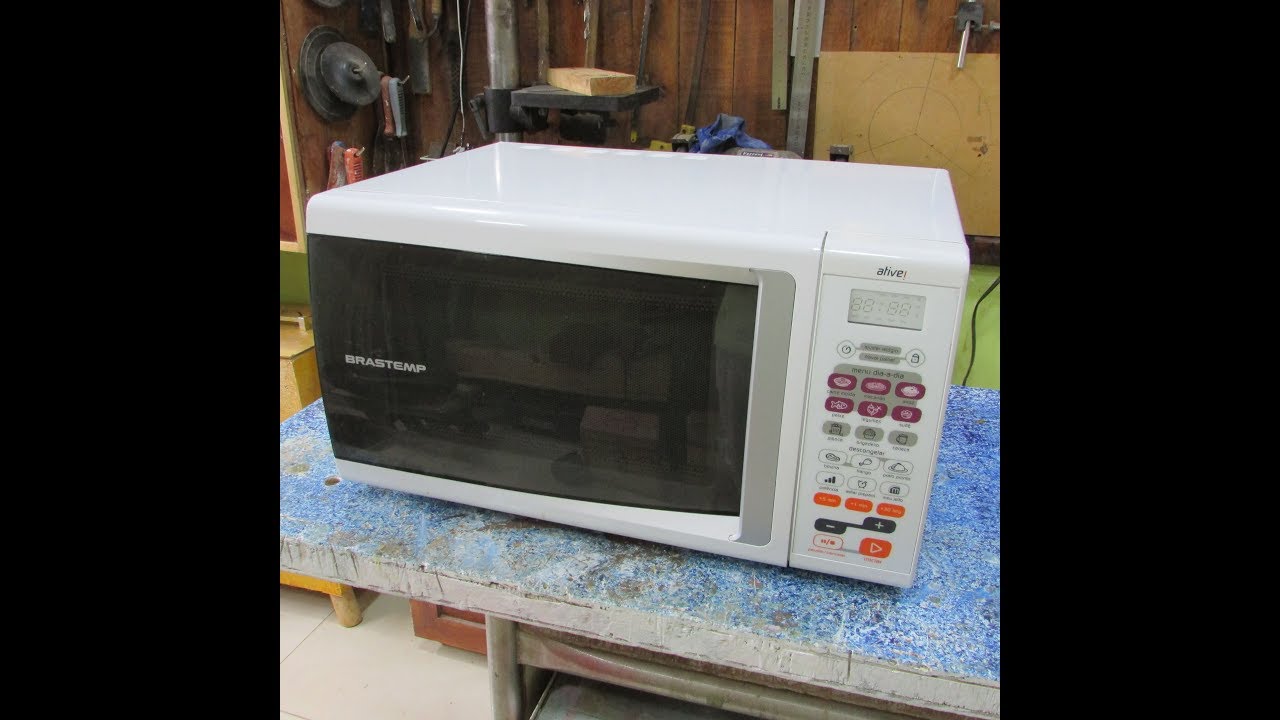 Troca da placa do forno microndas Brastemp ative ( Exchange Of ...