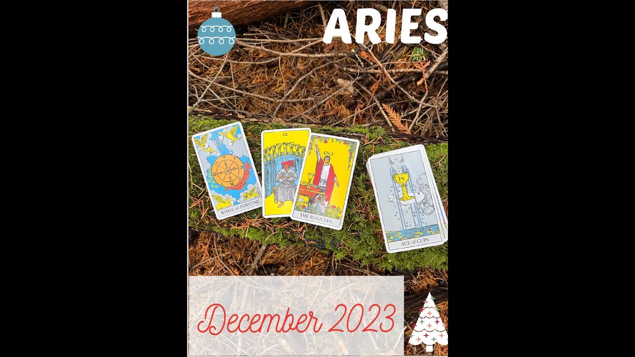 ARIES December 2023 - Take THE LEAP! Aries General Tarot Reading ...