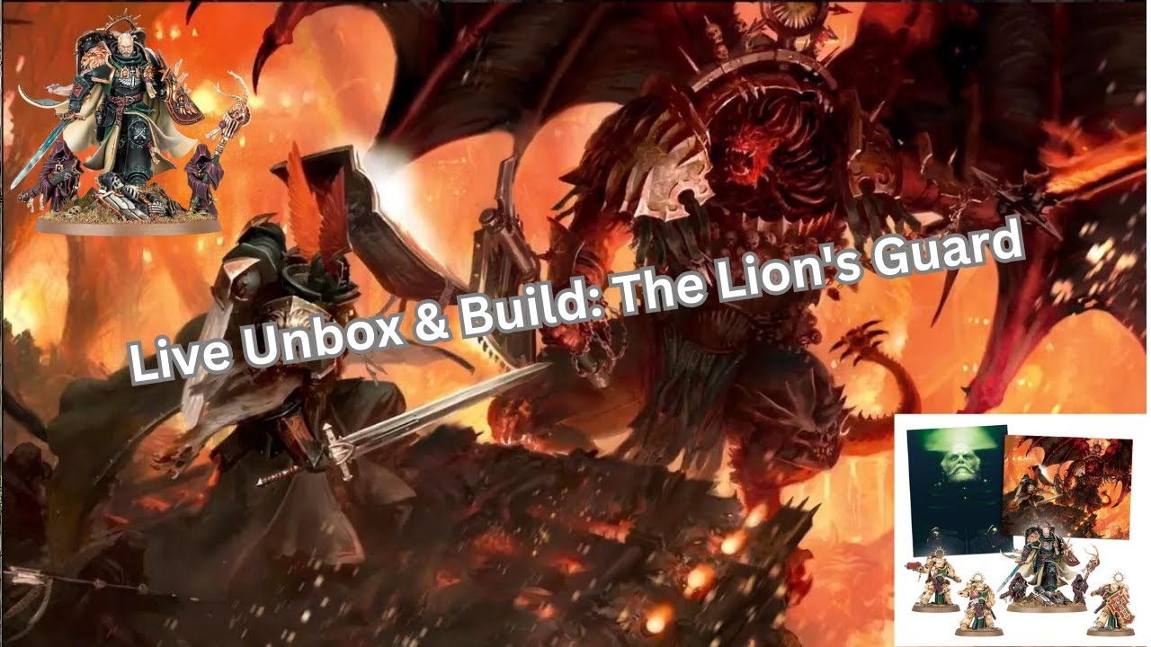 Warhammer 40K The Lion Unboxing and Build - YouTube