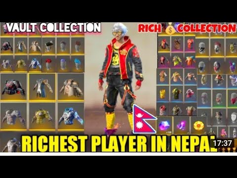 N.B.C baniya 2Lakh id collection 😋 Bast collection in free fire All ...