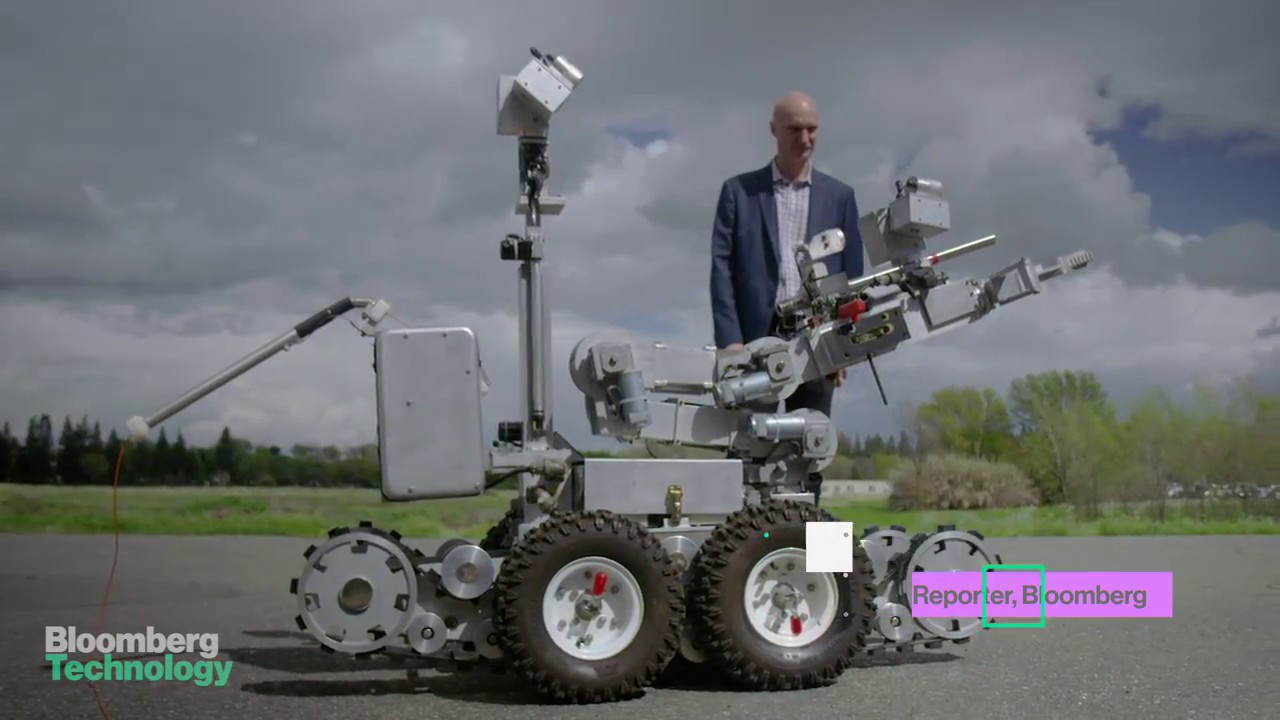 The $200,000 Police Bomb Robot - YouTube