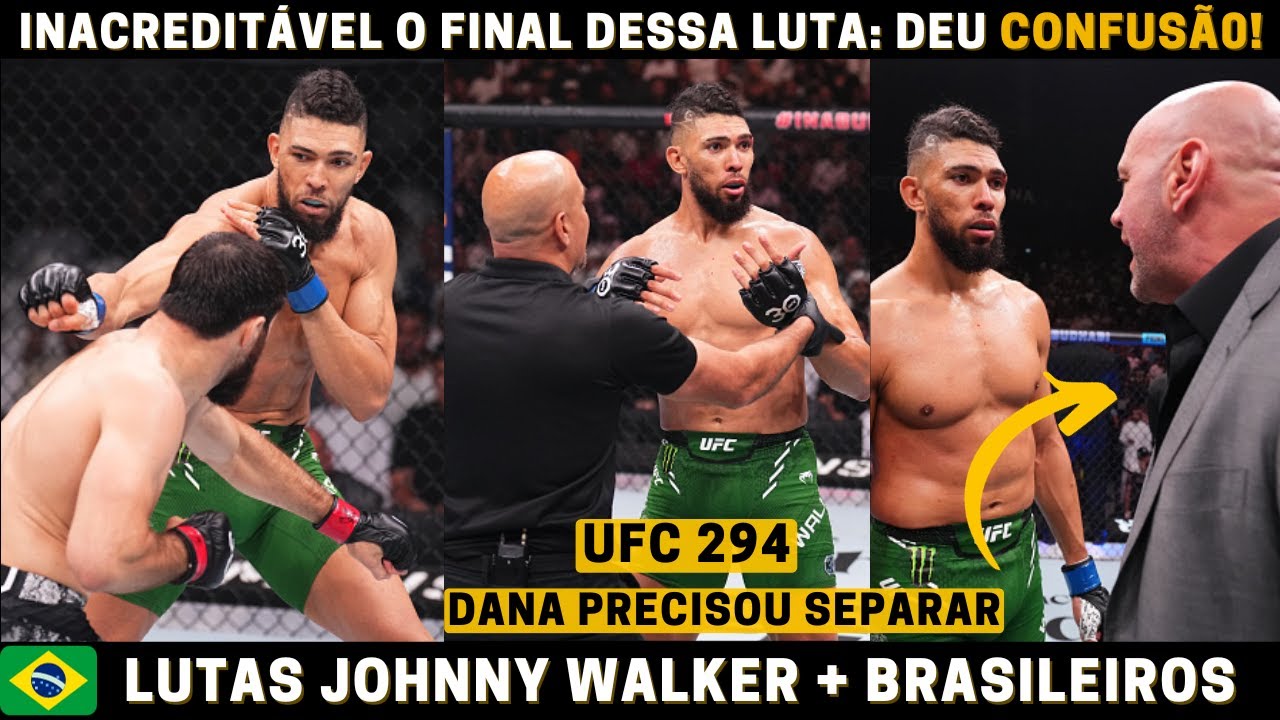 JOHNNY WALKER X ANKALAEV: BRASILEIRO É PR0IBID0 DE LUTAR E SE REV0LTA ...