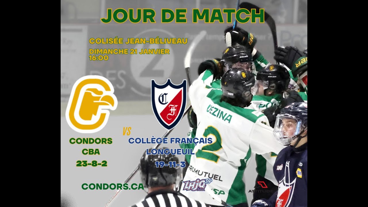 #34- W24 Condors CBA 11- CF Longueuil 2 - YouTube