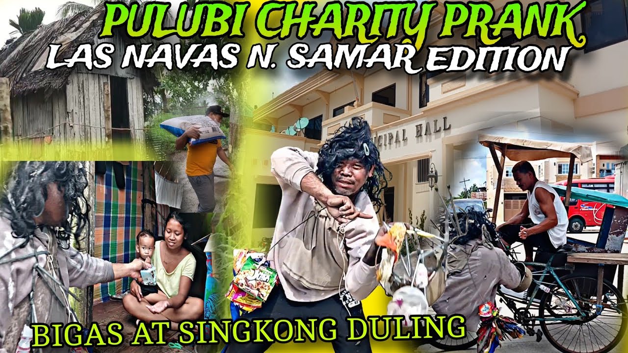 PULUBI CHARITY PRANK LAS NAVAS EDITION / BIGAS SINGKONG DULING - YouTube