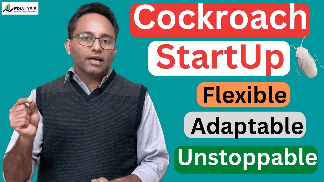 The Cockroach Effect: How to Build a Startup That Can Survive Anything #finalysis #startupideas ...