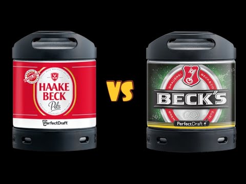 Philips Perfectdraft Pro HAAKE BECK 4.9% ABV VS BECKS 4.9% ABV - YouTube