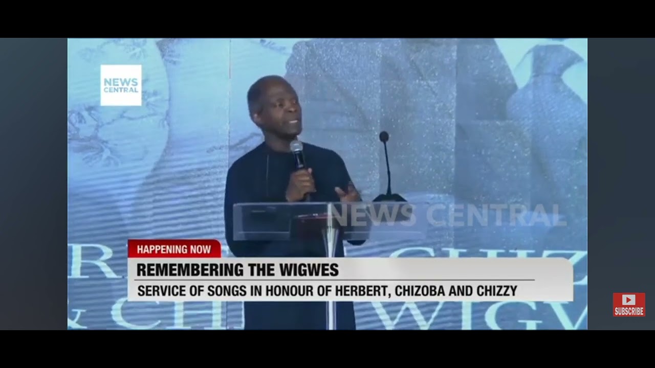 HELBERT WIGWE: PROF YEMI OSINBAJO TRIBUTES TO HELBERT WIGWE AND MESSAGE ...