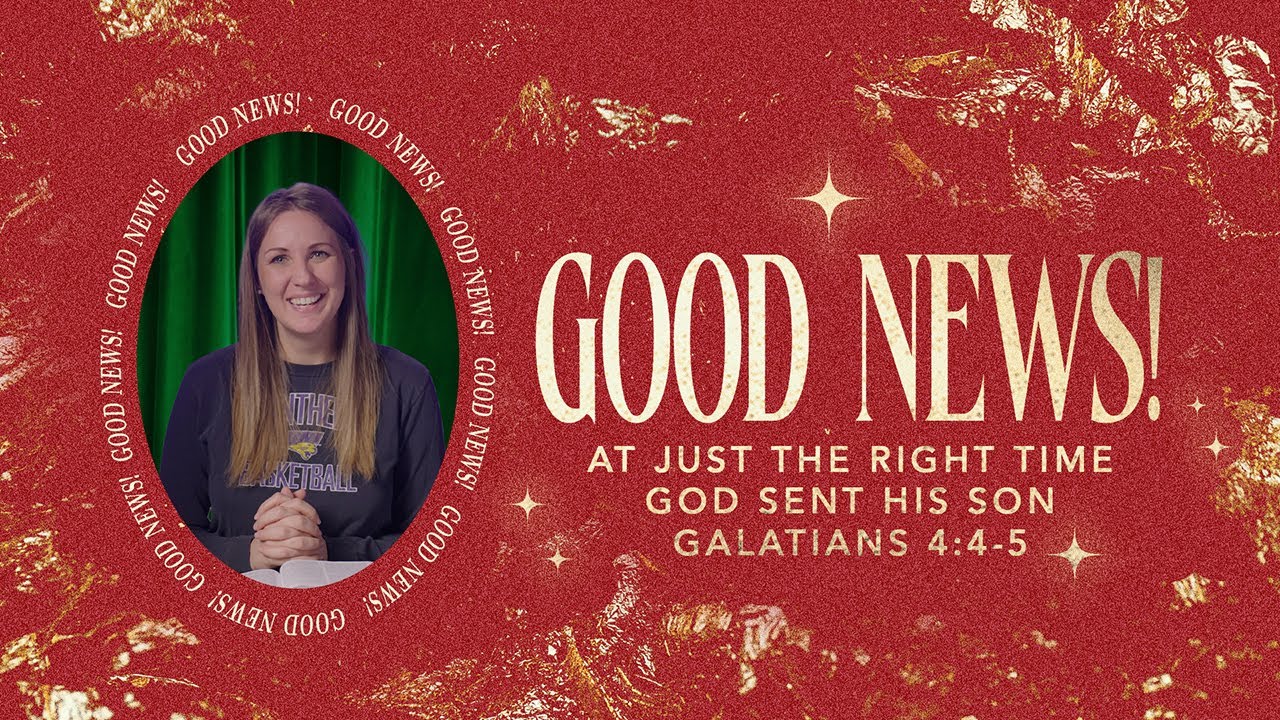 Galatians 4:4-5 "At Just The Right Time God Sent His Son" | Daily Devo Bible Study - YouTube