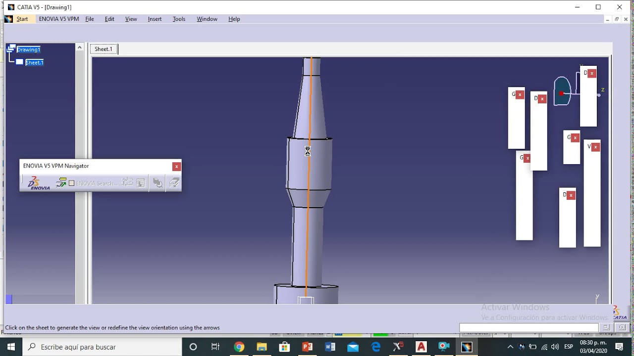 Como transferir archivos de CATIA V5 de extensiones IGS, DXF, X_T y ...